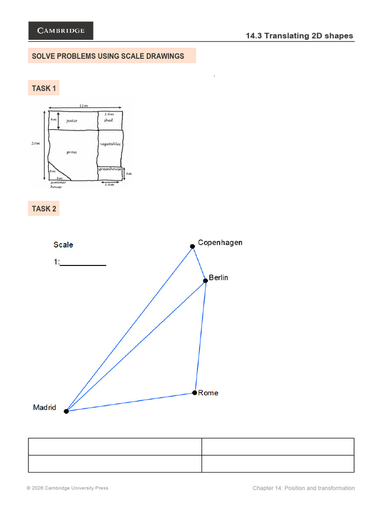 Solve Problems Using Scale Drawings | PDF