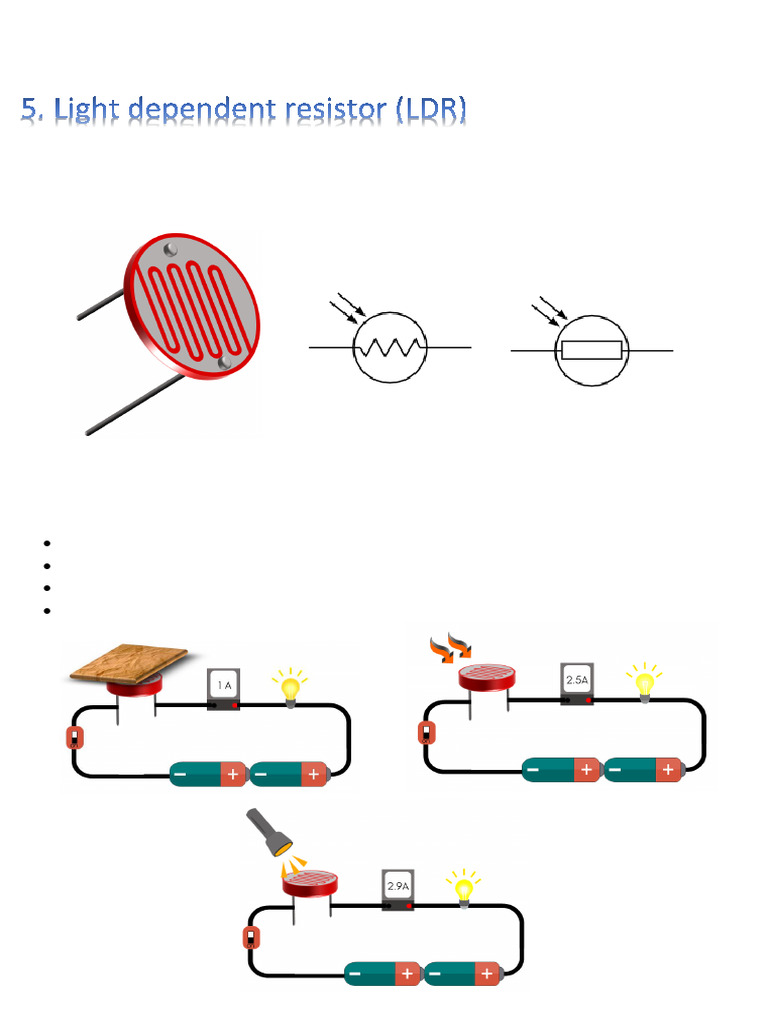 Light Dependent Resistor - Copy | PDF | Electrical Resistance And ...