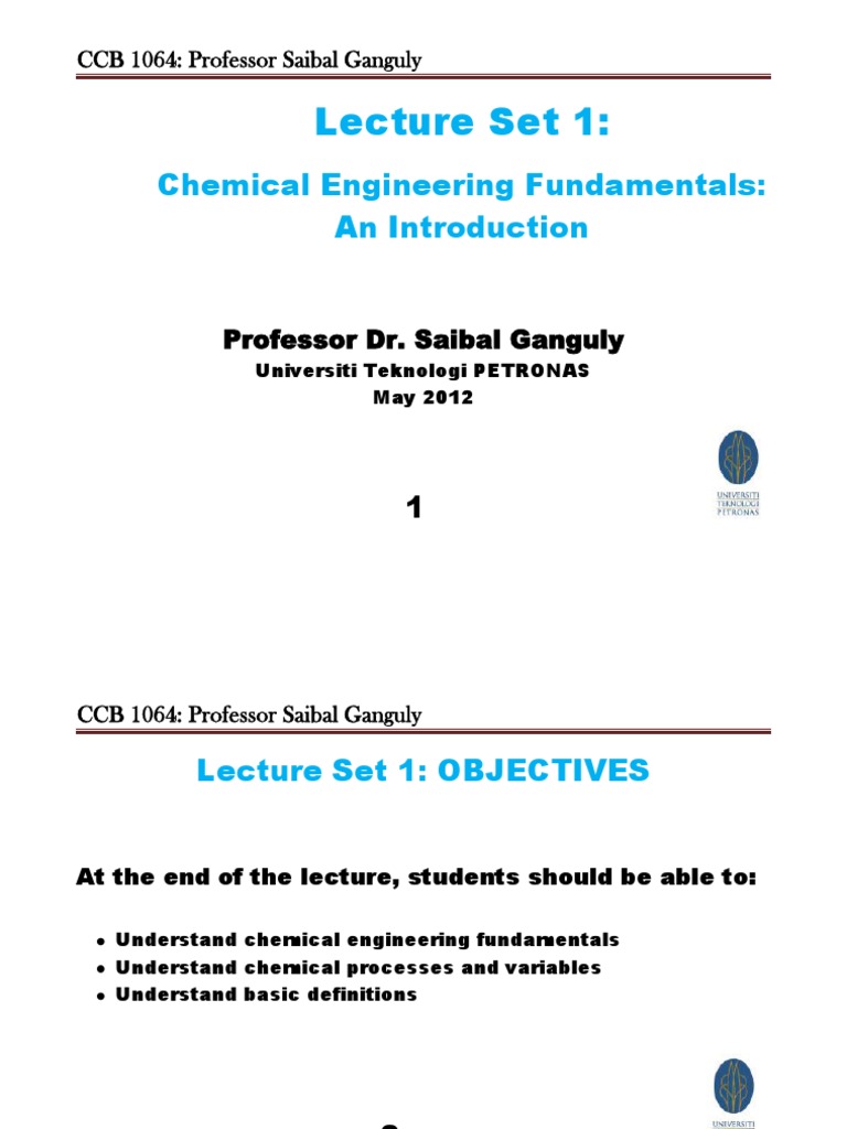 L1 Chemical Engineering Fundamentals | PDF | Distillation | Phase (Matter)