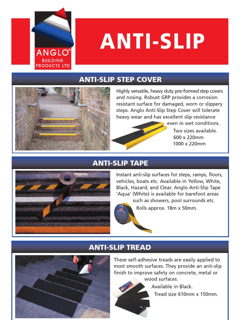 Anti Slip | PDF | Industries | Building Engineering