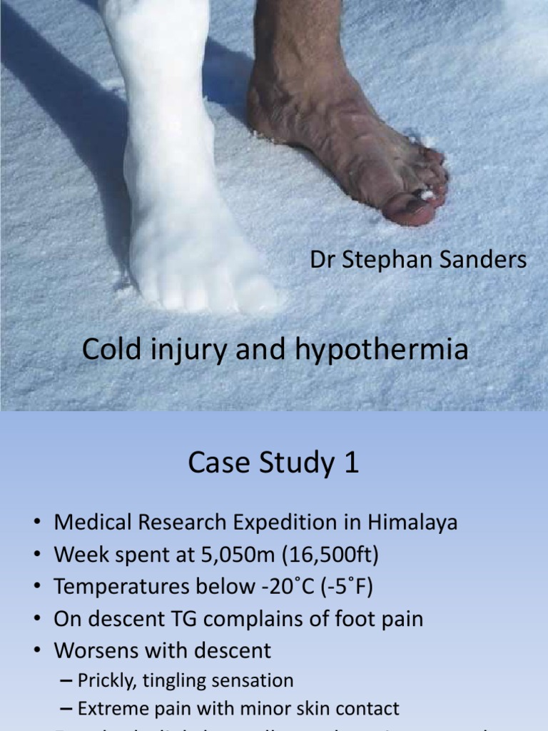 Cold Injury and Hypothermia | PDF | Hypothermia | Clinical Medicine