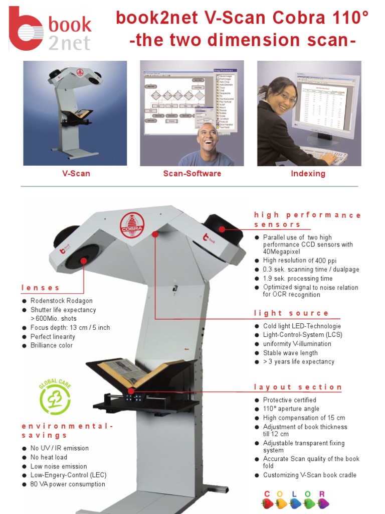 Book2net Cobra Bookscanner | PDF