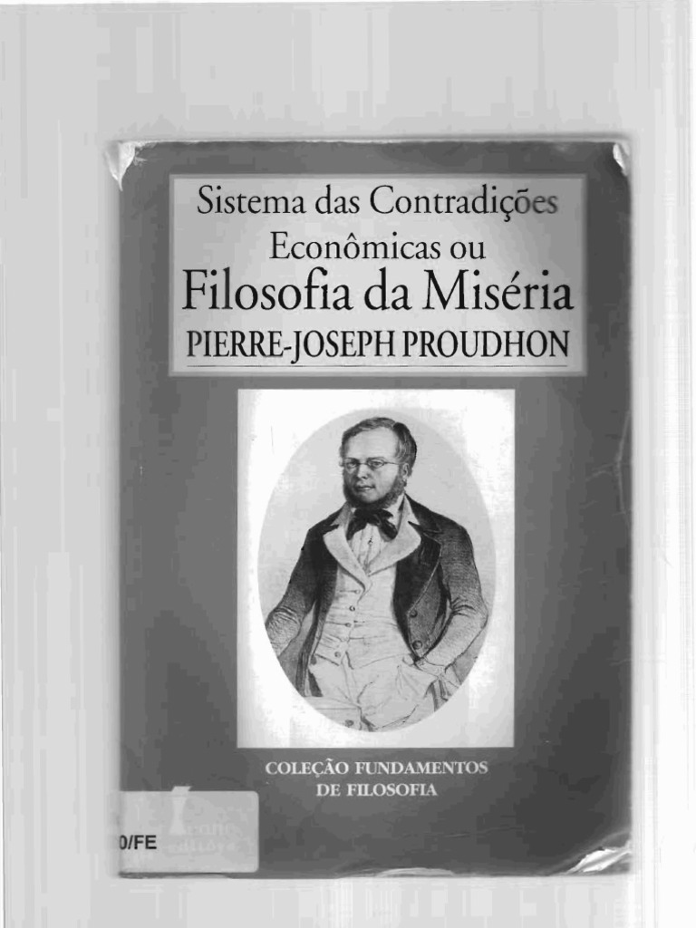Proudhon - Filosofia Da Miséria | PDF | Karl Marx | Georg Wilhelm ...