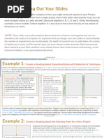 A Level Art Statement of Intent Guide | PDF | Evaluation | Creativity