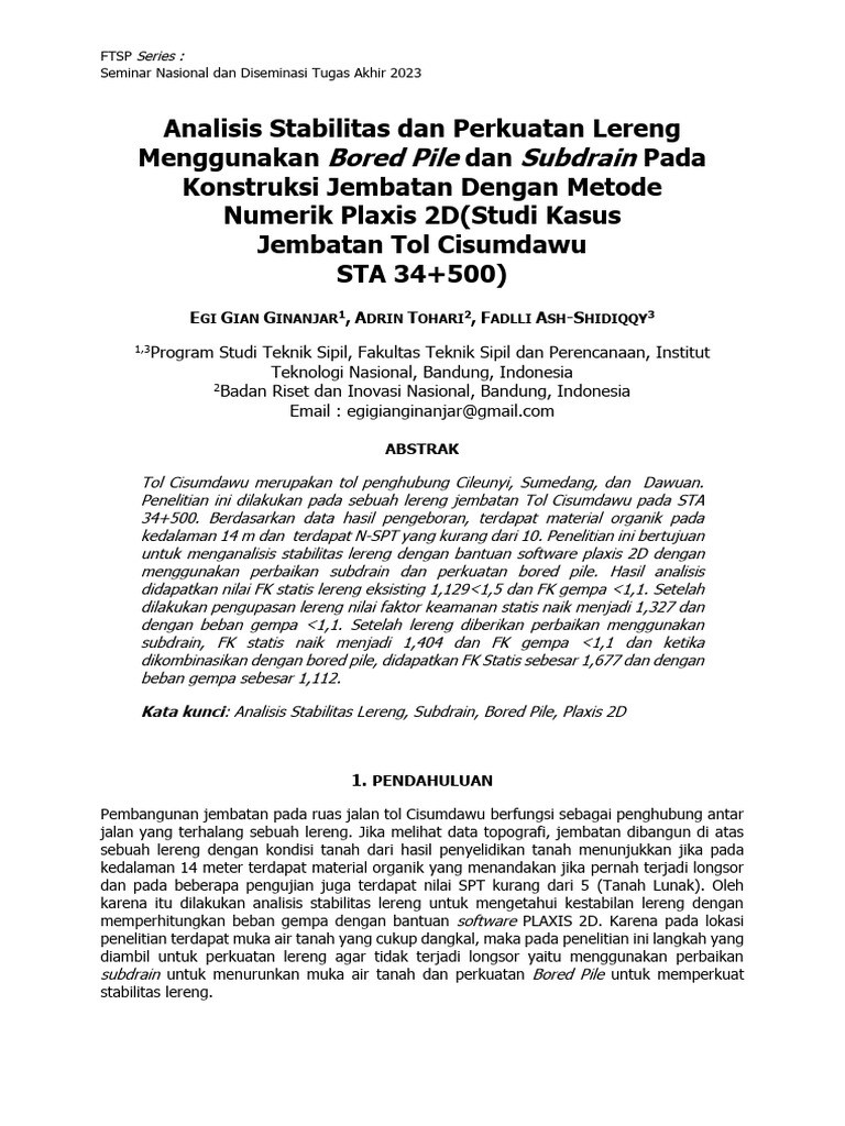 Analisis+Stabilitas+Dan+Perkuatan+Lereng+Menggunakan+Bored+Pile+Dan ...