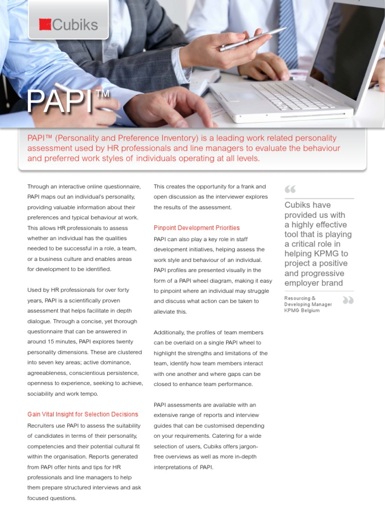 Papi Brochure Eng | PDF | Competence (Human Resources) | Consultant