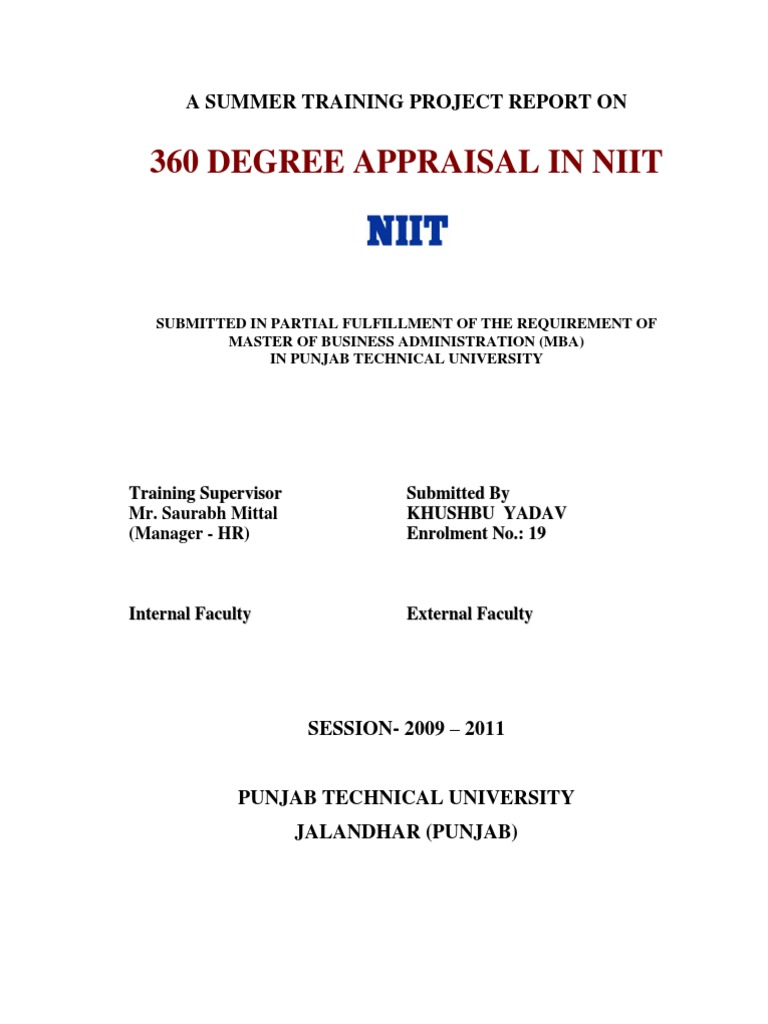 Performance Appraisal | PDF | Performance Appraisal | Research Design