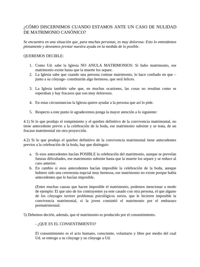 Malbeck, Zulma Ester - Como Discernimos Cuando Estamos Ante Un Caso de ...