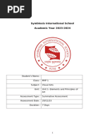 CXC Visual Arts Journal Structure | PDF