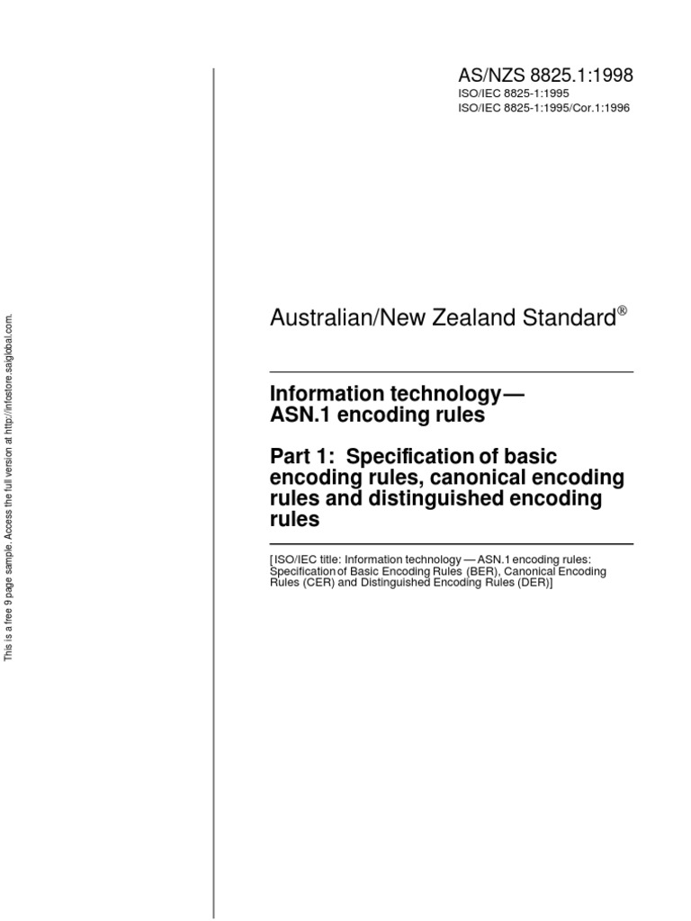 as-nzs-8825-1-1998-information-technology-asn-1-encoding-rules