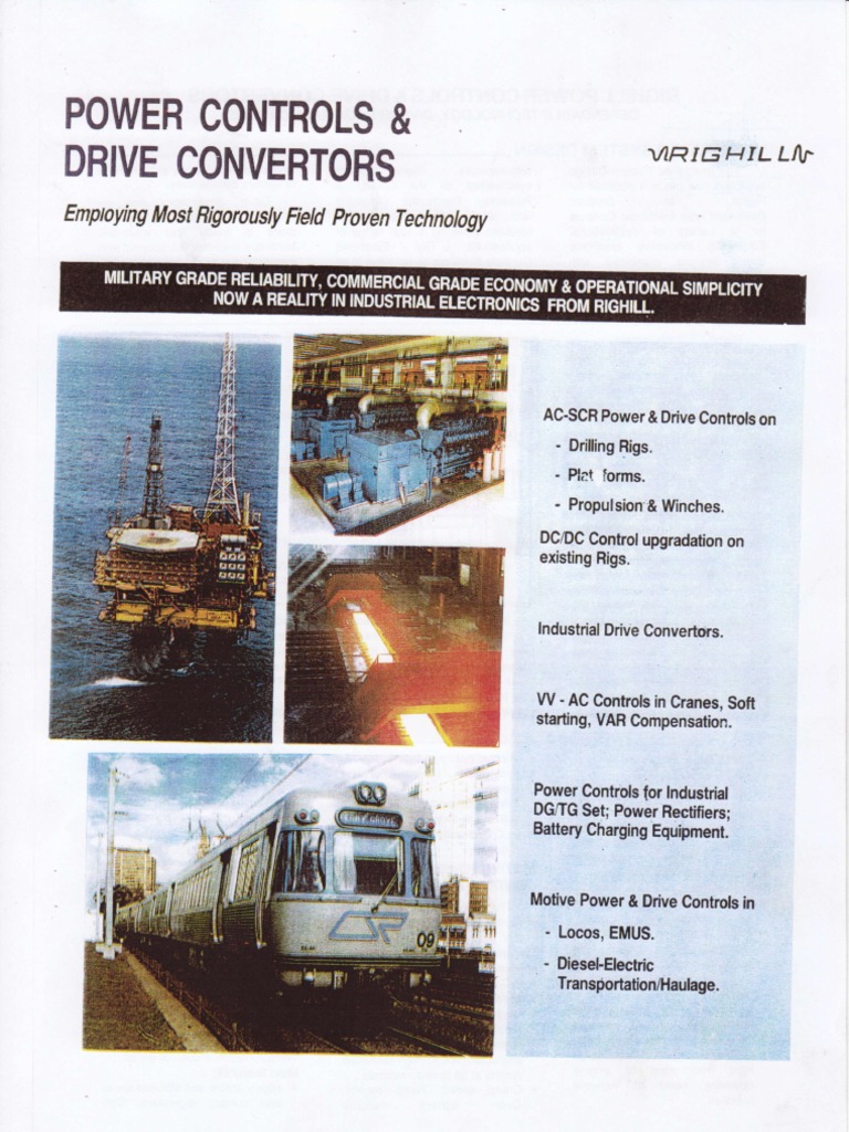 Rig Hill SCR | PDF | Electrical Components | Manufactured Goods