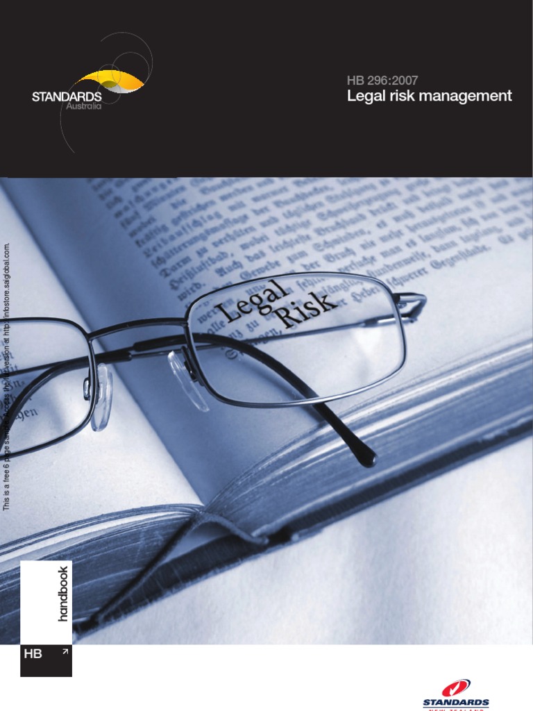 HB 296-2007 Legal Risk Management | PDF | Lawyer | Risk Management