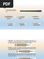 Workshop Tools and File Types Guide | PDF
