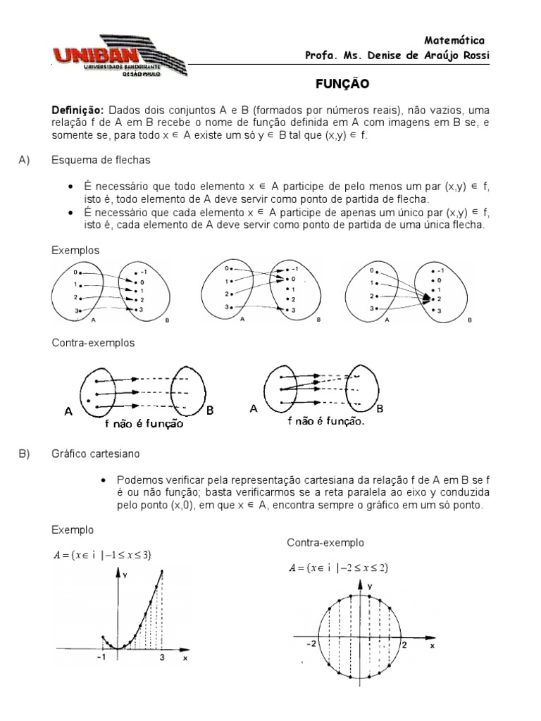 Função | Função (Matemática) | Lógica