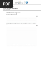 Grade 12 Calculus Practice Questions | PDF