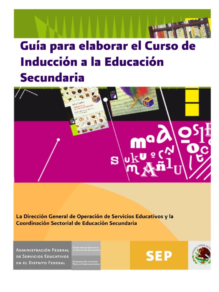 Guía CURSO DE INDUCCIÓN | Descargar gratis PDF | Educación Secundaria ...