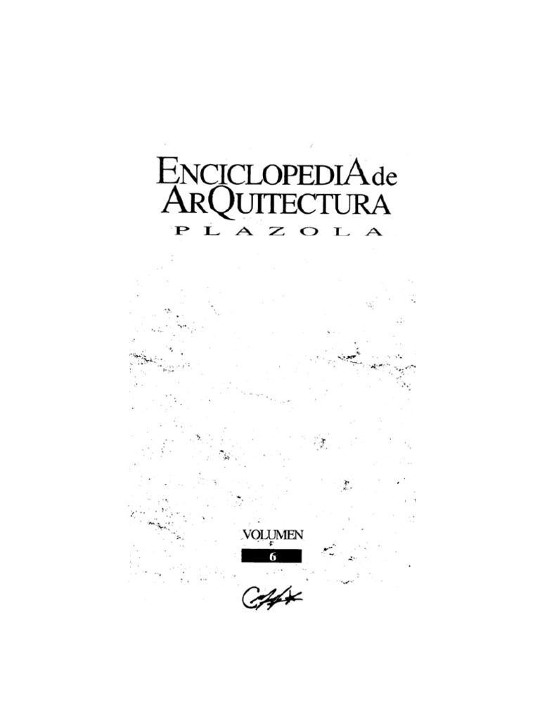 Enciclopedia de Arquitectura Plazola - Volumen 6 (H) Hospital, Hotel | PDF