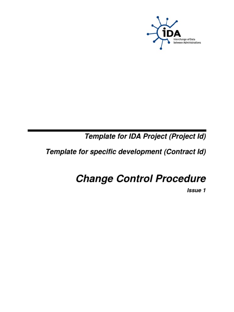Change Control Procedure | PDF | Product Lifecycle | Unit Testing
