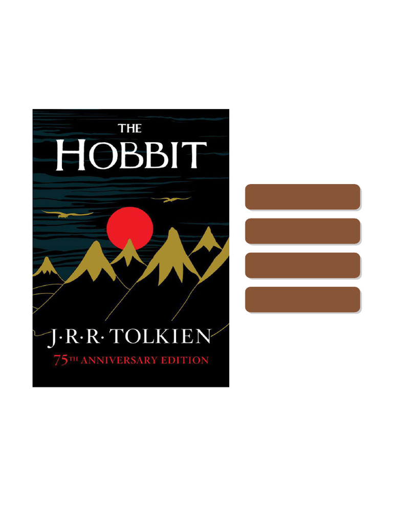 The Hobbit J R R Tolkien Premium Version | PDF