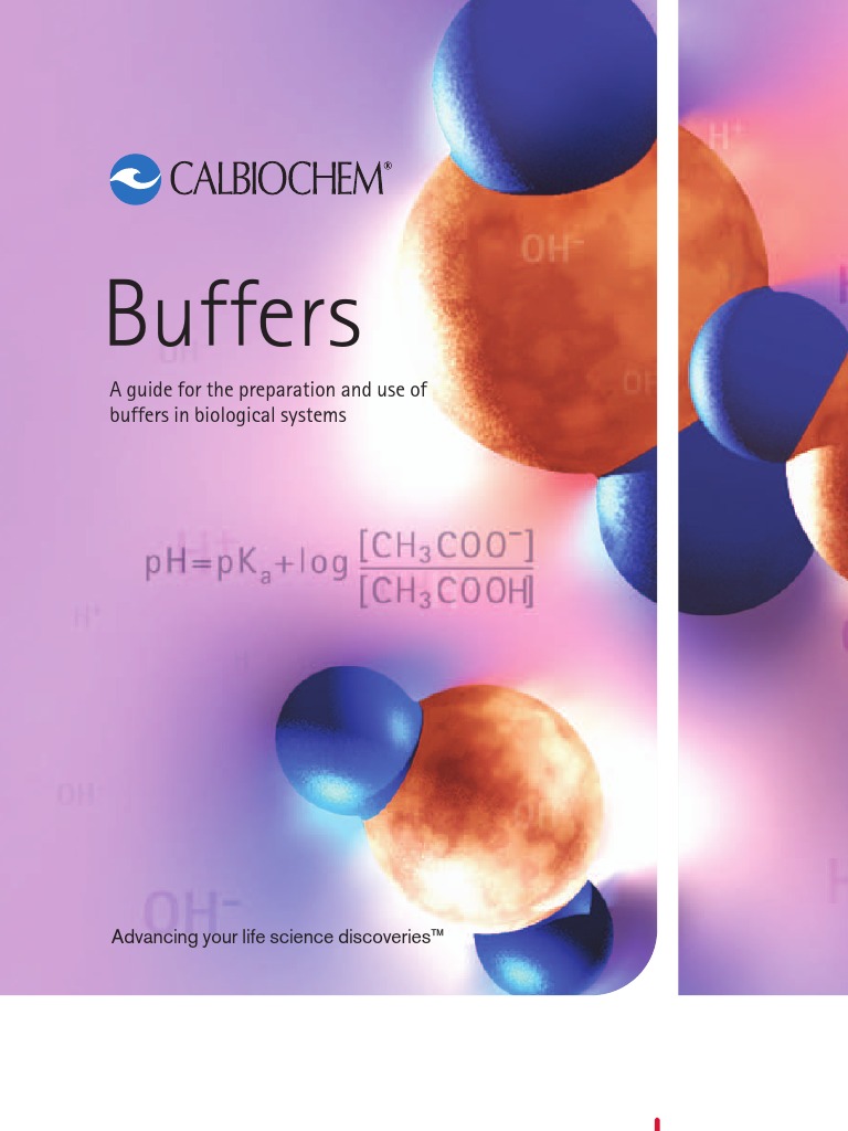 Calbiochem Buffers Booklet | PDF | Buffer Solution | Acid Dissociation Constant