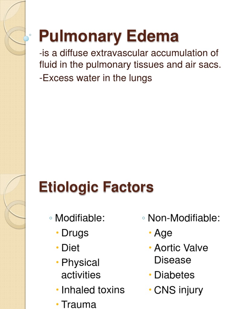 Pulmonary Edema | Lung | Heart