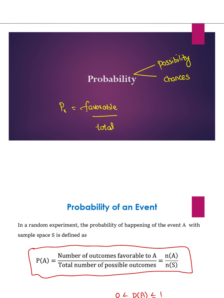 7th JanE Probability | PDF | Odds | Probability