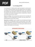 Opportunistic Cross-Docking in SAP EWM | PDF | Warehouse | Logistics