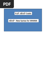 Differences Between MODIFY and UPDATE in ABAP | PDF | Computer Science ...