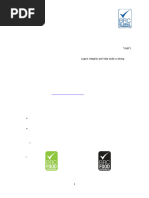 BRCGS Consultant Logo Usage Guidelines | PDF | Trademark | Logos