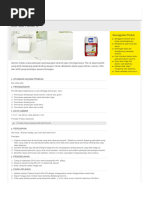 Kegunaan dan Daya Sebar MU-400 GranitFix | PDF