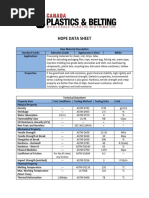 90 Shore A Polyurethane Data Sheet | PDF | Hardness | Polyurethane