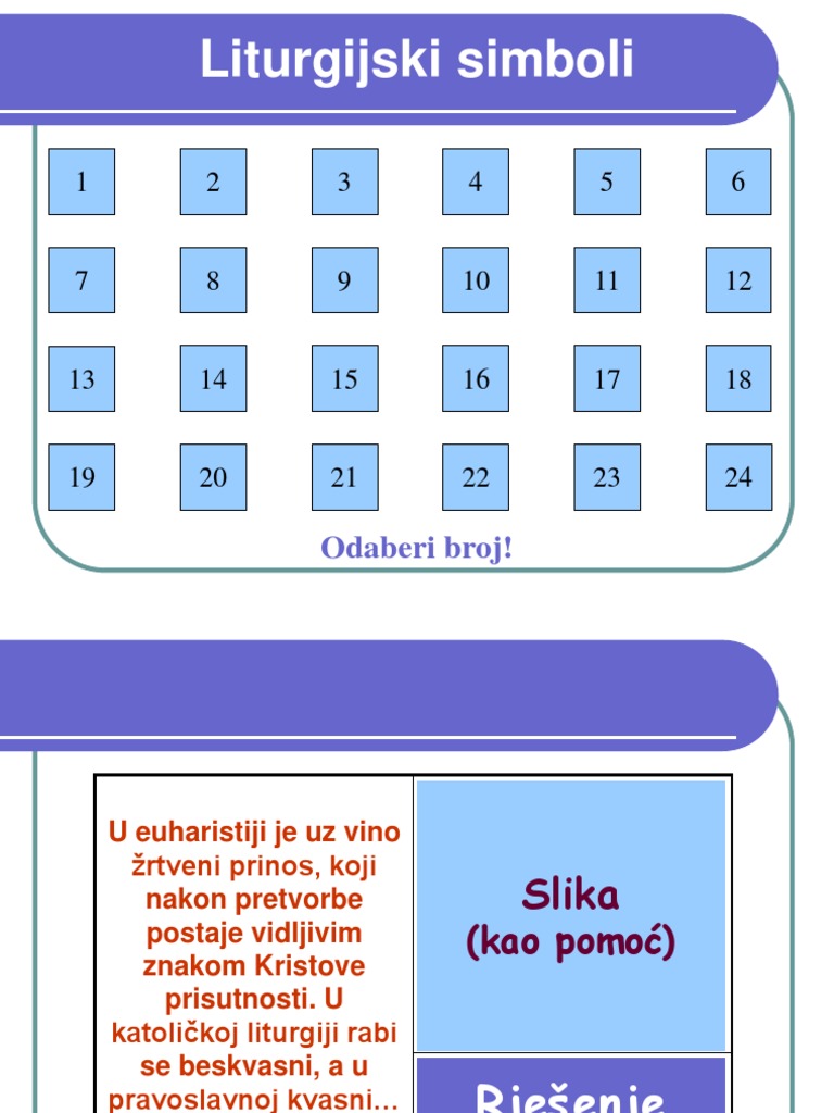 Liturgijski Simboli | PDF