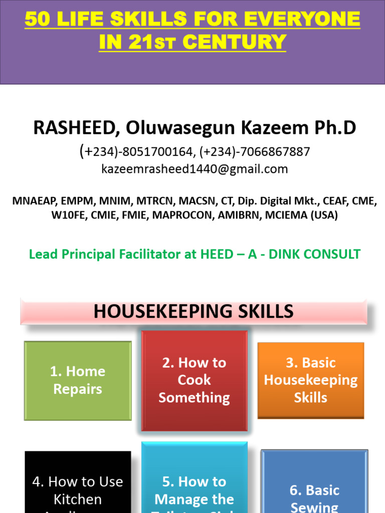Life Skills for Everyone in 21st Century | PDF | Cognition