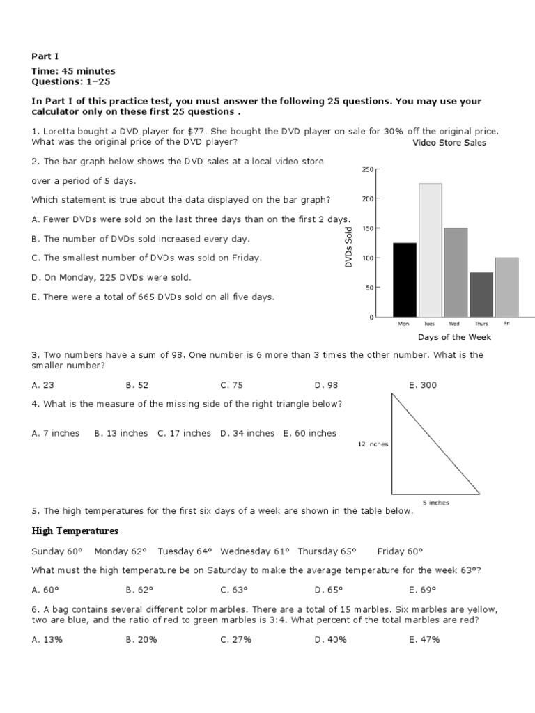 Ged Math | PDF | Dvd | Pound Sterling