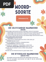 Afrikaanse Taalhulp Woordsoorte Stylfigure | PDF