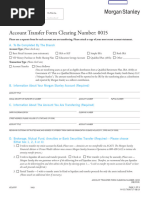 Morgan Stanley Wire Transfer Instructions | PDF