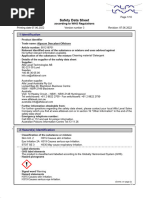 Alpacon Descalant Offshore Safety Data | PDF | Dangerous Goods | Toxicity