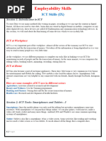 ICT Skills for Class 9: Notes & Tools | PDF | Computer Data Storage ...
