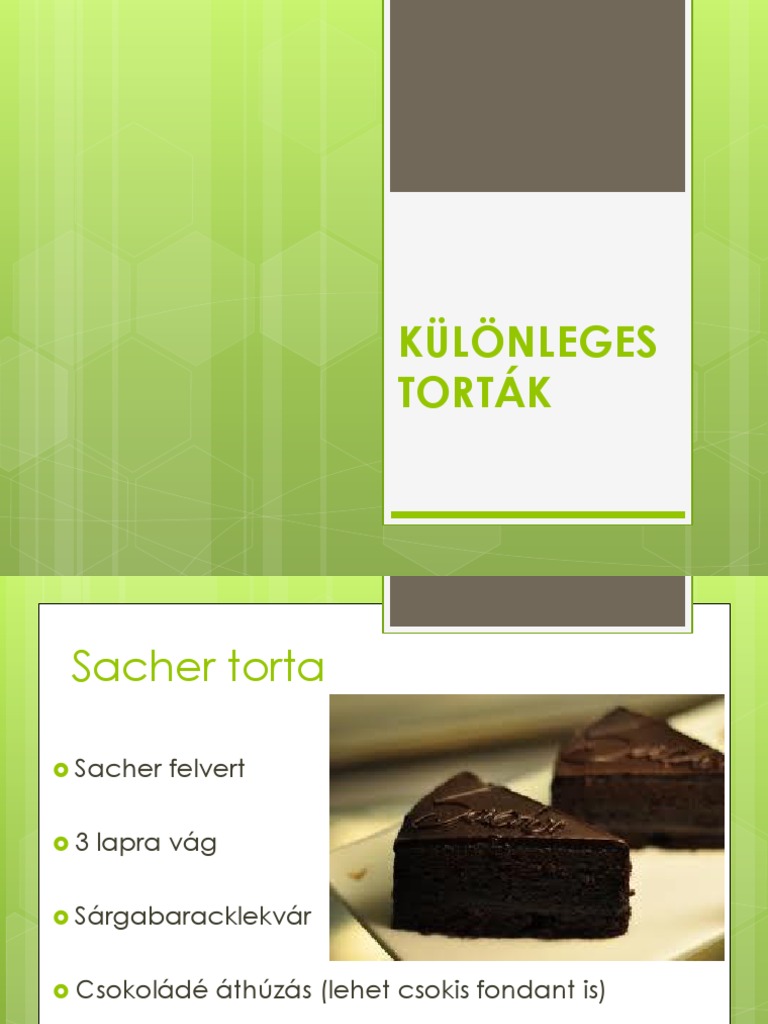 Különleges Torták | PDF