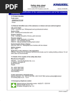 Dr. Beckmann Carpet Stain Remover SDS | PDF | Occupational Safety And ...