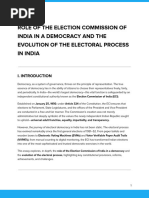 IEC Values and Electoral Excellence | PDF | Governance | Elections