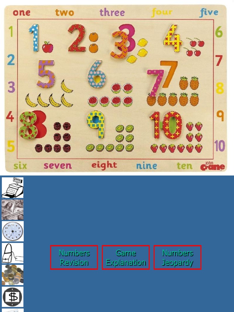Numbers Jeopardy Timed | PDF | Leisure