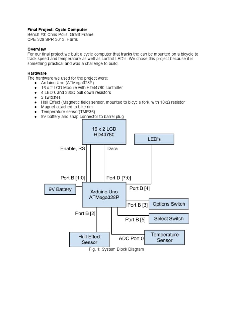 CPE 329 Final Project Report | PDF | Analog To Digital Converter | Arduino