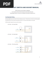Wiring Guide for Switches and Sockets | PDF | Switch | Electrical ...