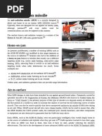 Active Radar Homing Missile Overview | PDF | Missile | Missile Types