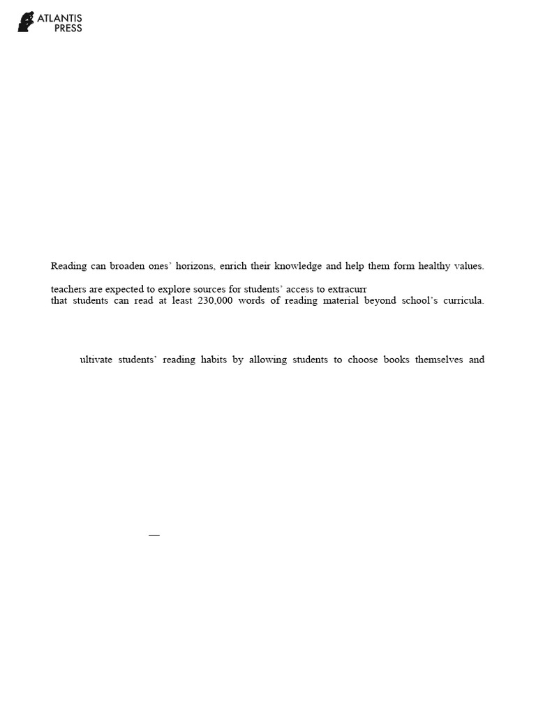 Aplication of Sustained Silent Reading in Different Stages of English ...