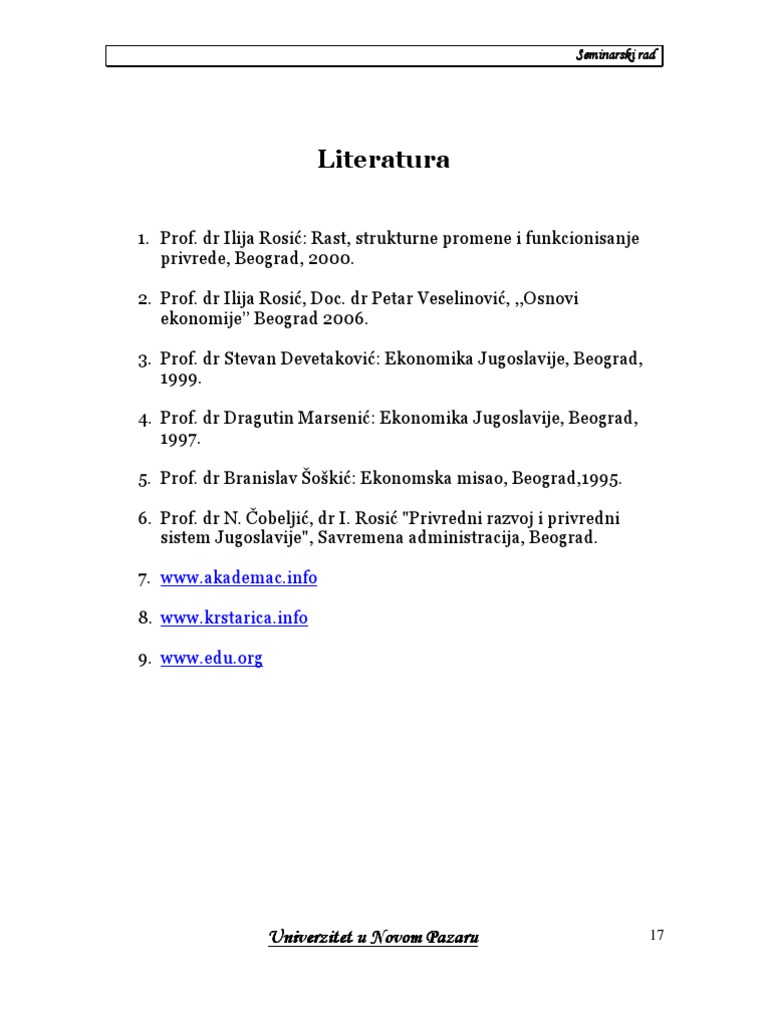 Privredni Ciklusi | PDF