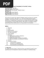 Growth Promotion Test: USP Guidelines | PDF