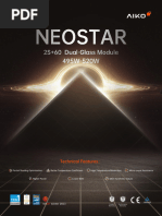 Aiko Neostar 3P54 500W Solar Panel Specs | PDF | Electrical Engineering ...