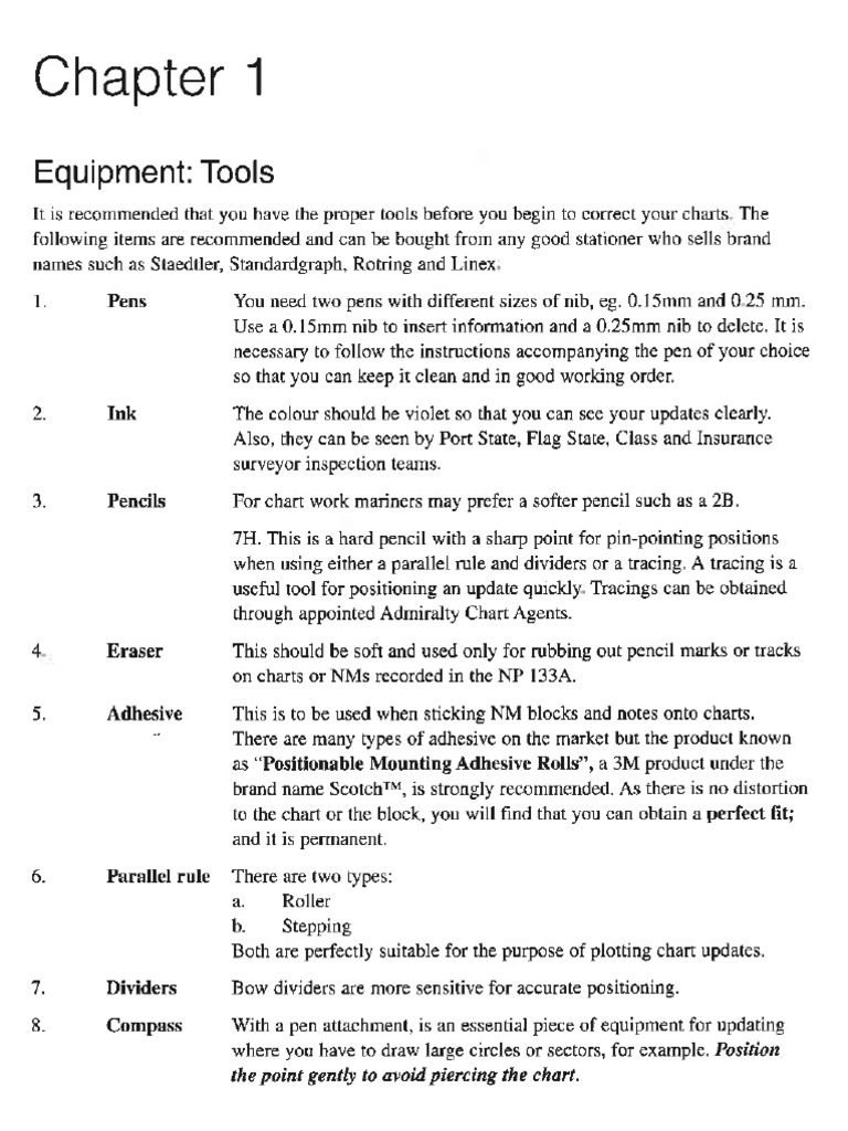 Chart Corrections | PDF | Hydrography | Infographics